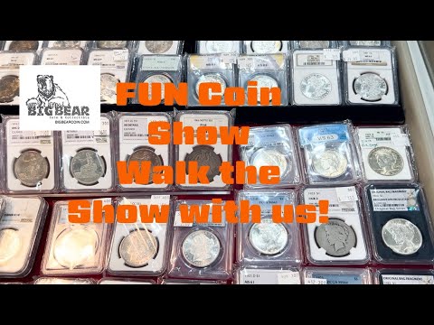 Day 1 Fun Coin Show 2025 Tour the show with us!! - YouTube