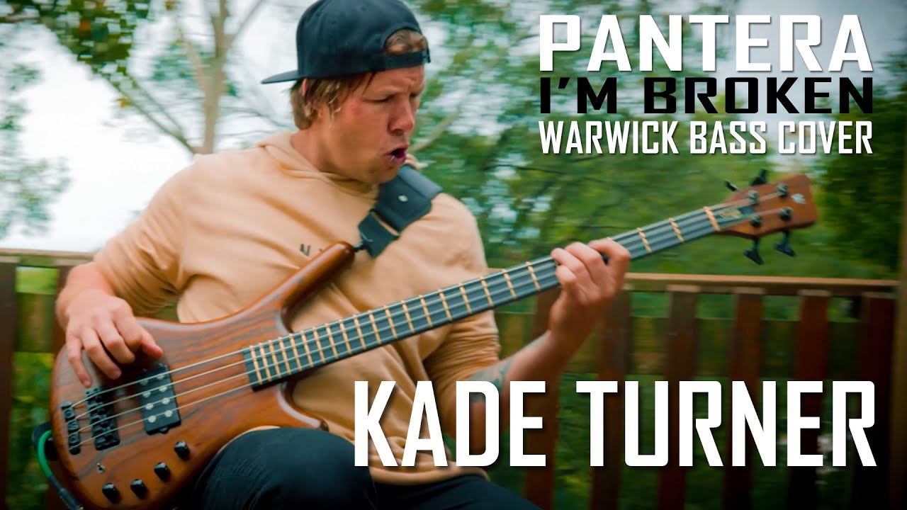 Kade Turner - I'm Broken - Warwick Bass Cover - YouTube