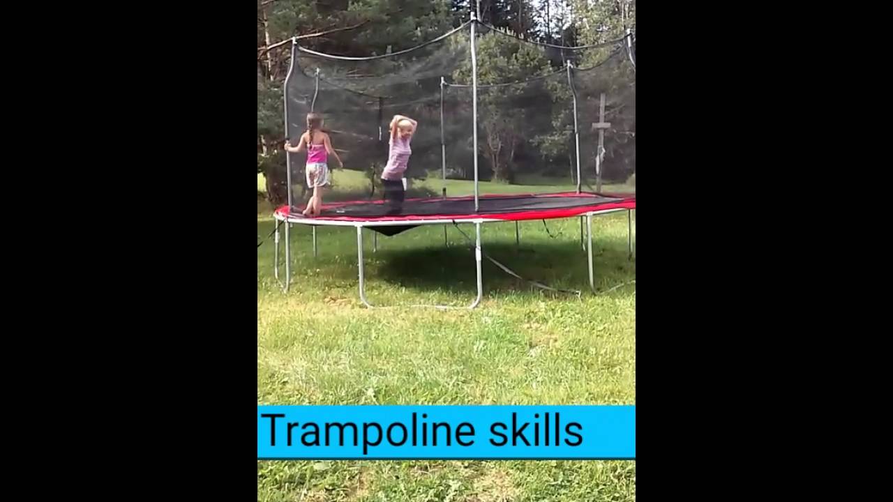 Trampoline skills - YouTube