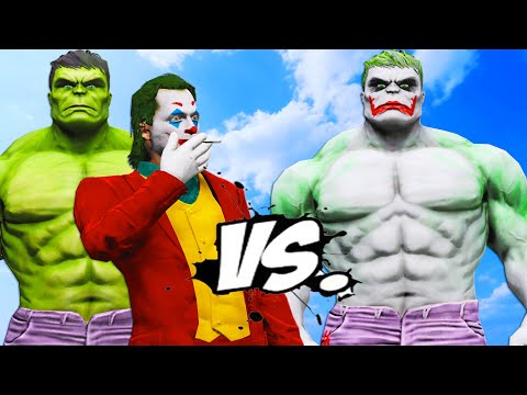 THE JOKER, THE HULK VS HULK - JOKER