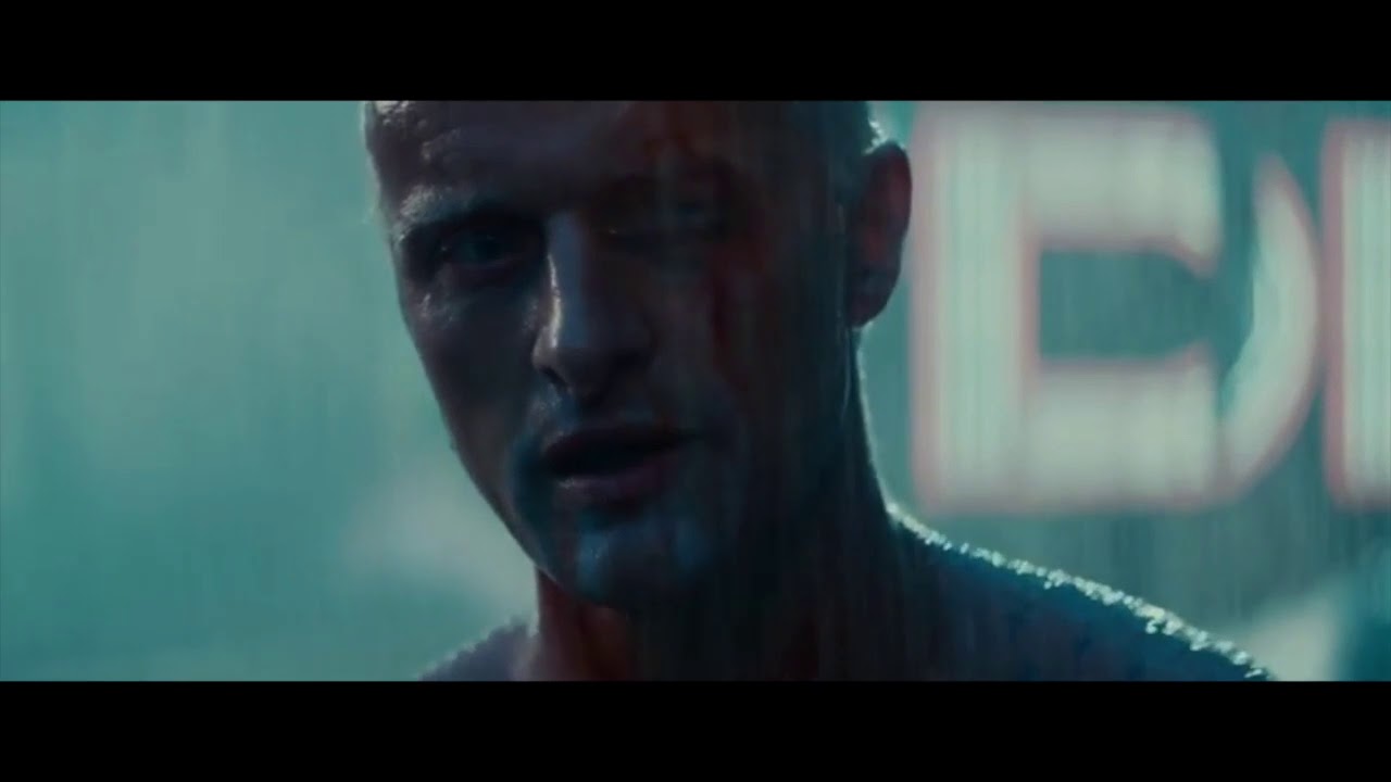 Roy Batty's Death Tears in Rain from Bladerunner - YouTube