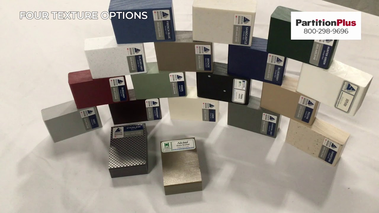 Solid Plastic HDPE Finishes & Textures by Scranton Products - YouTube