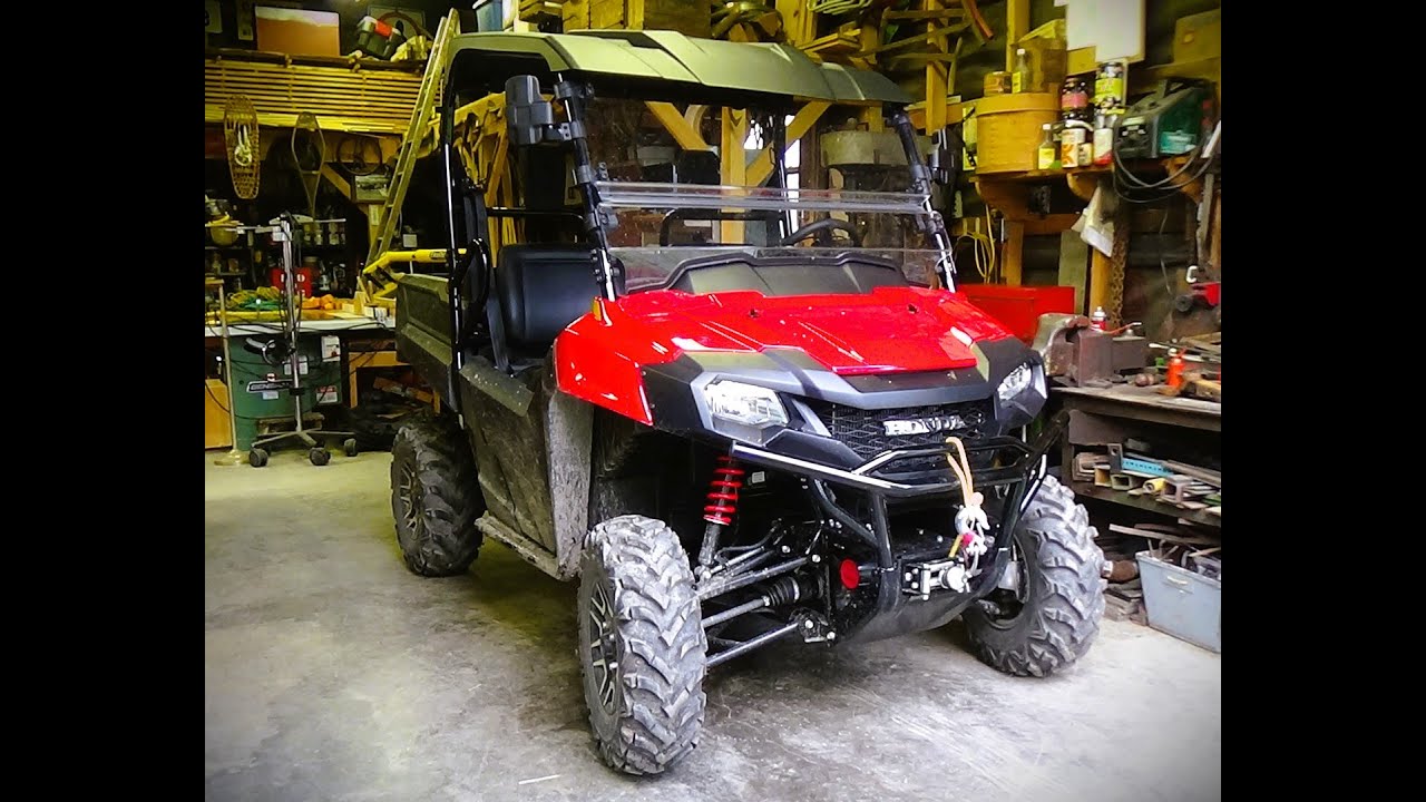 Honda Pioneer Initial Service Part II - YouTube