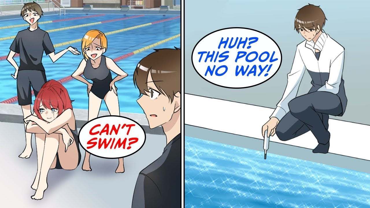I was teaching a junior classmate how to swim when she got knocked up ...