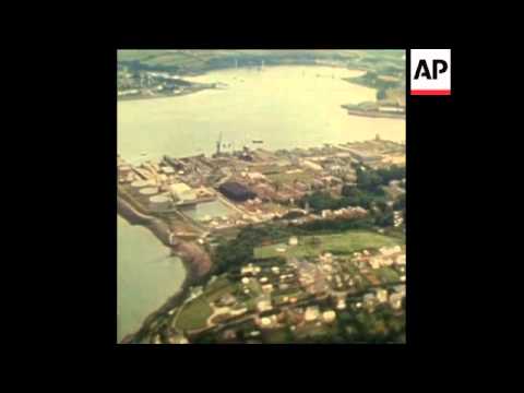 SYND 18-7-73 OIL DRILLING RIGS IN THE IRISH SEA - YouTube