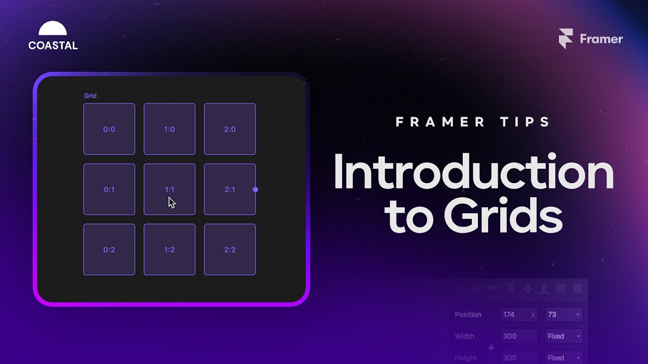 How To Use Framer Grids for Better Layouts - YouTube