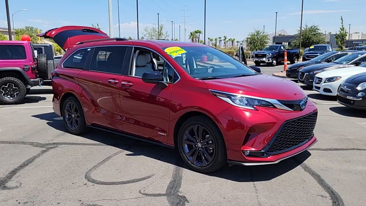 2021 TOYOTA SIENNA Henderson, Las Vegas, Bullhead City, Centennial, St ...