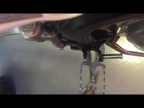 2016 - KTM / Husqvarna foot peg springs how-to - YouTube