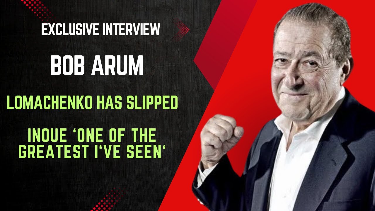 Bob Arum DETAILS NEXT PLANS for Shakur, Teofimo, Fury, Inoue ...