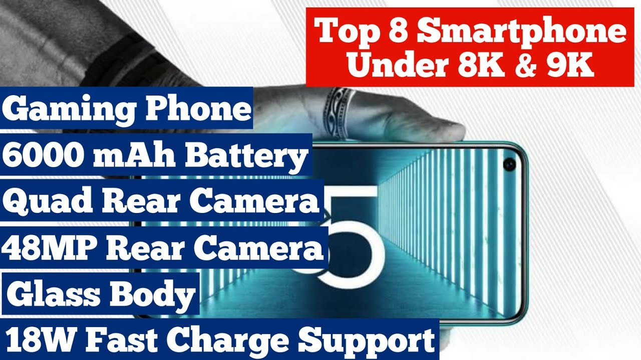 Top 8 Best Smartphone Under 8000 & 9000 | Best Phone Under 8k & 9k In ...