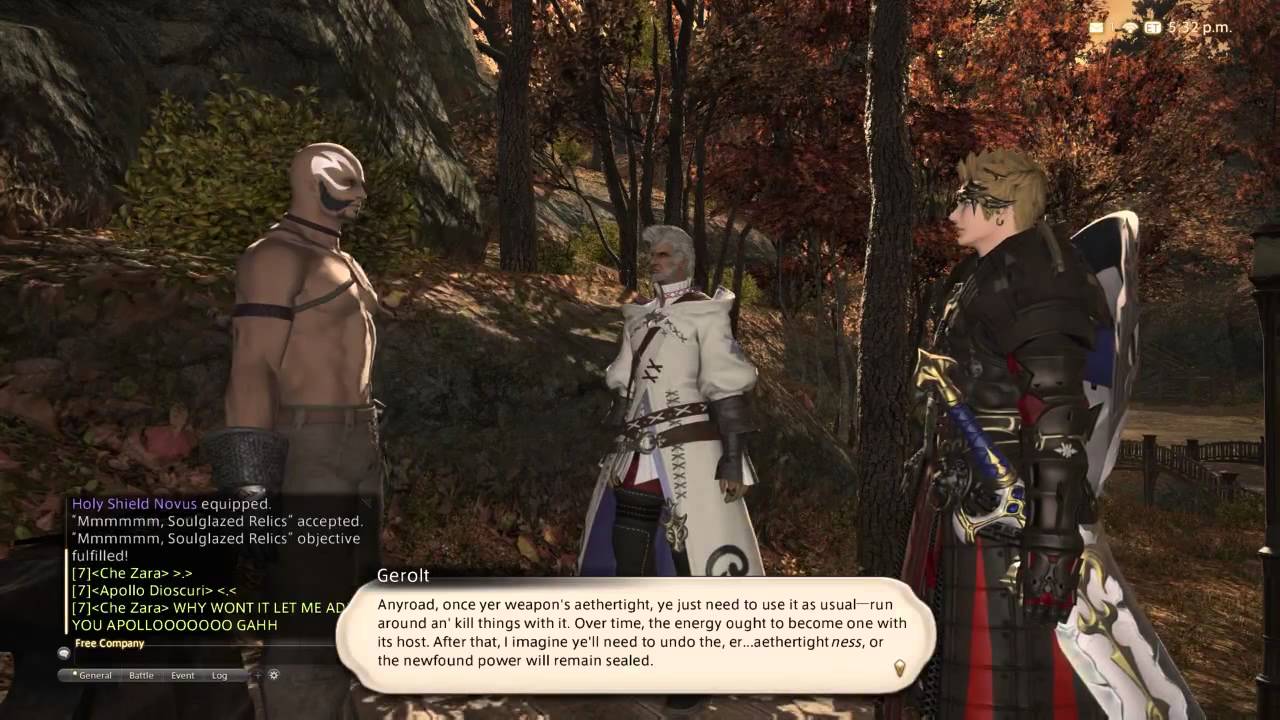 Final Fantasy XIV Starting your Relic Weapon Nexus [[UPGRADE IT ...