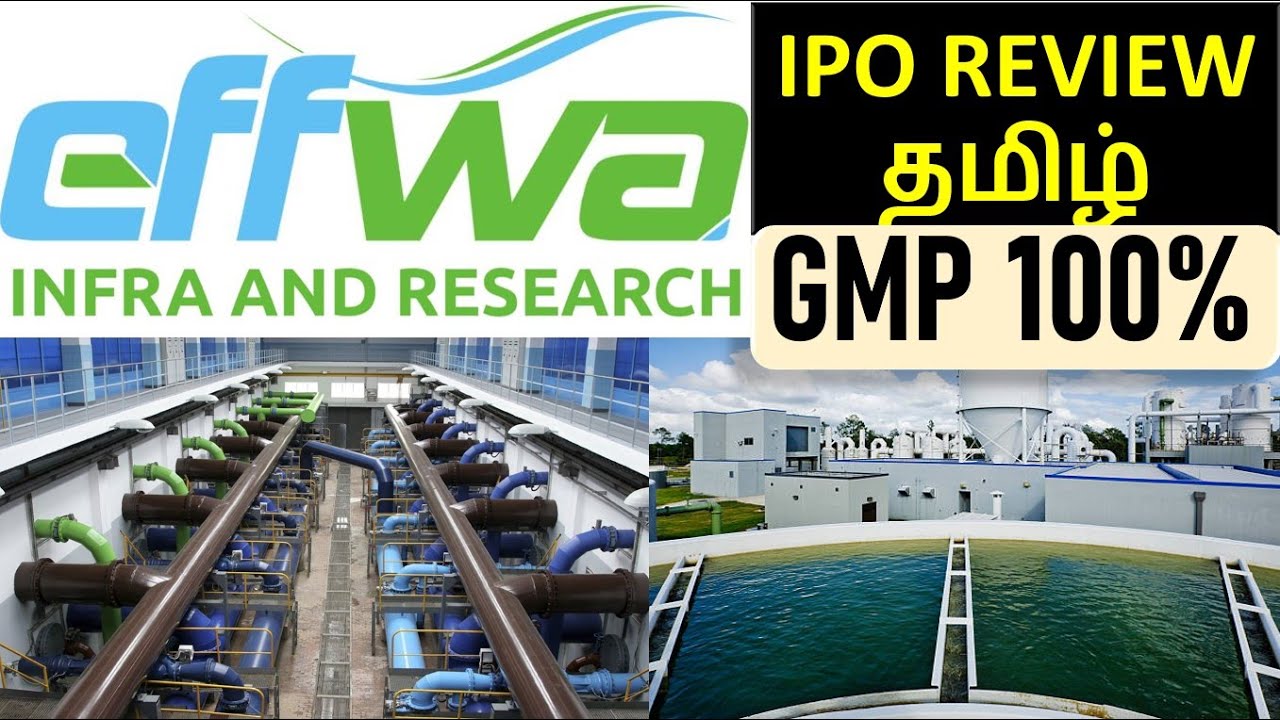 Effwa Infra & Research Limited SME IPO Review in Tamil- Water Recycle ...