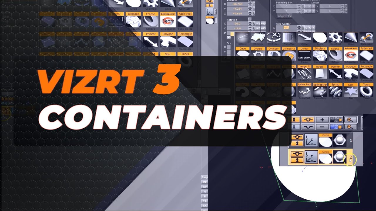 Vizrt 3 Containers - YouTube