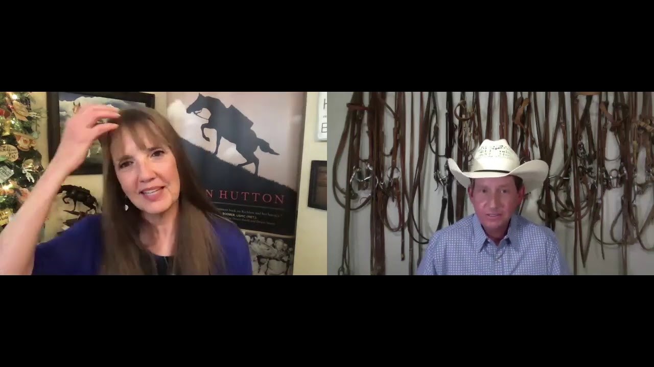 Scott Knudsen (Cowboy Entrepreneur) with Robin Hutton (Sgt.Reckless ...