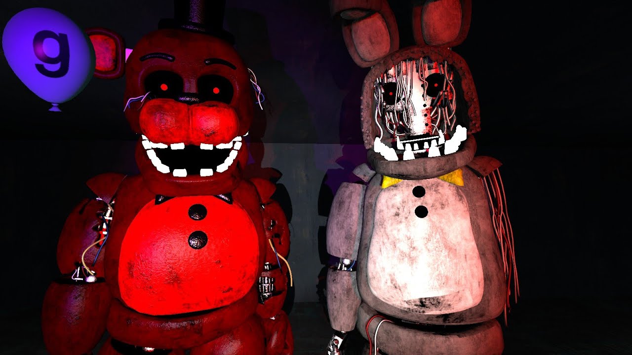 Gmod FNAF | Redbear And White Rabbit (Episode 2) (Season 2) Remastered ...