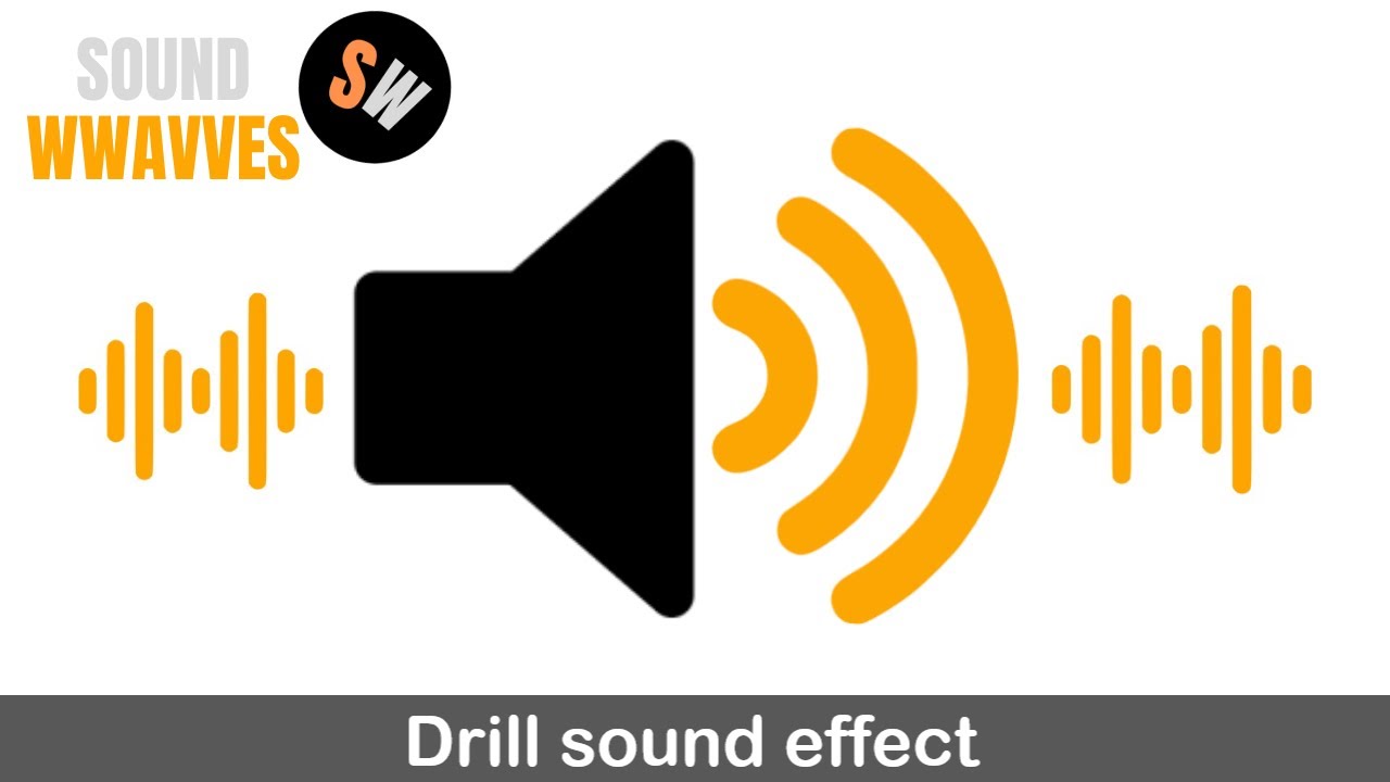 Drill sound effect - YouTube
