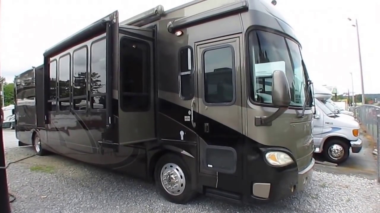 SOLD! 2007 Gulfstream Friendship G8 8414 Class A Diesel, 4 Slides, 14K ...