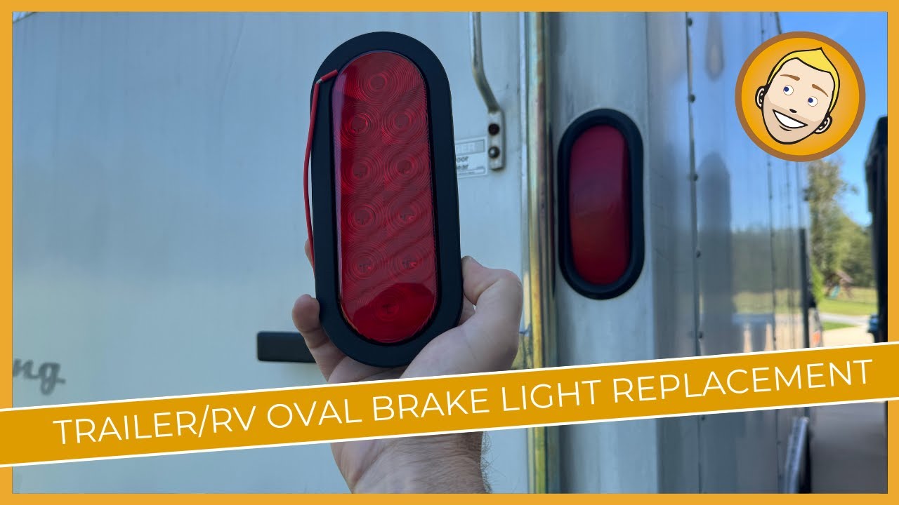 6" Trailer Brake Light Replacement DIY - YouTube