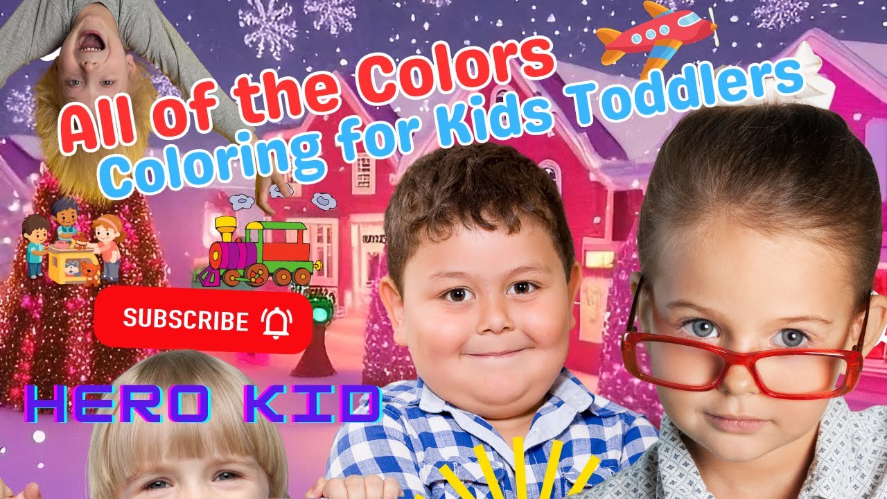All of the Colors | Fun Educational Songs | Learn the Colors | Coloring ...