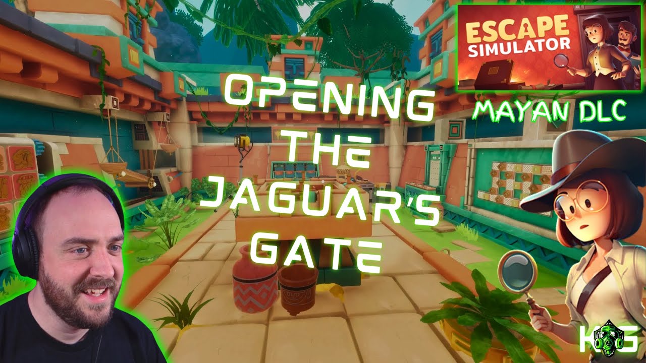 Opening the Jaguar's Gate | Mayan DLC | Escape Simulator Gameplay - YouTube