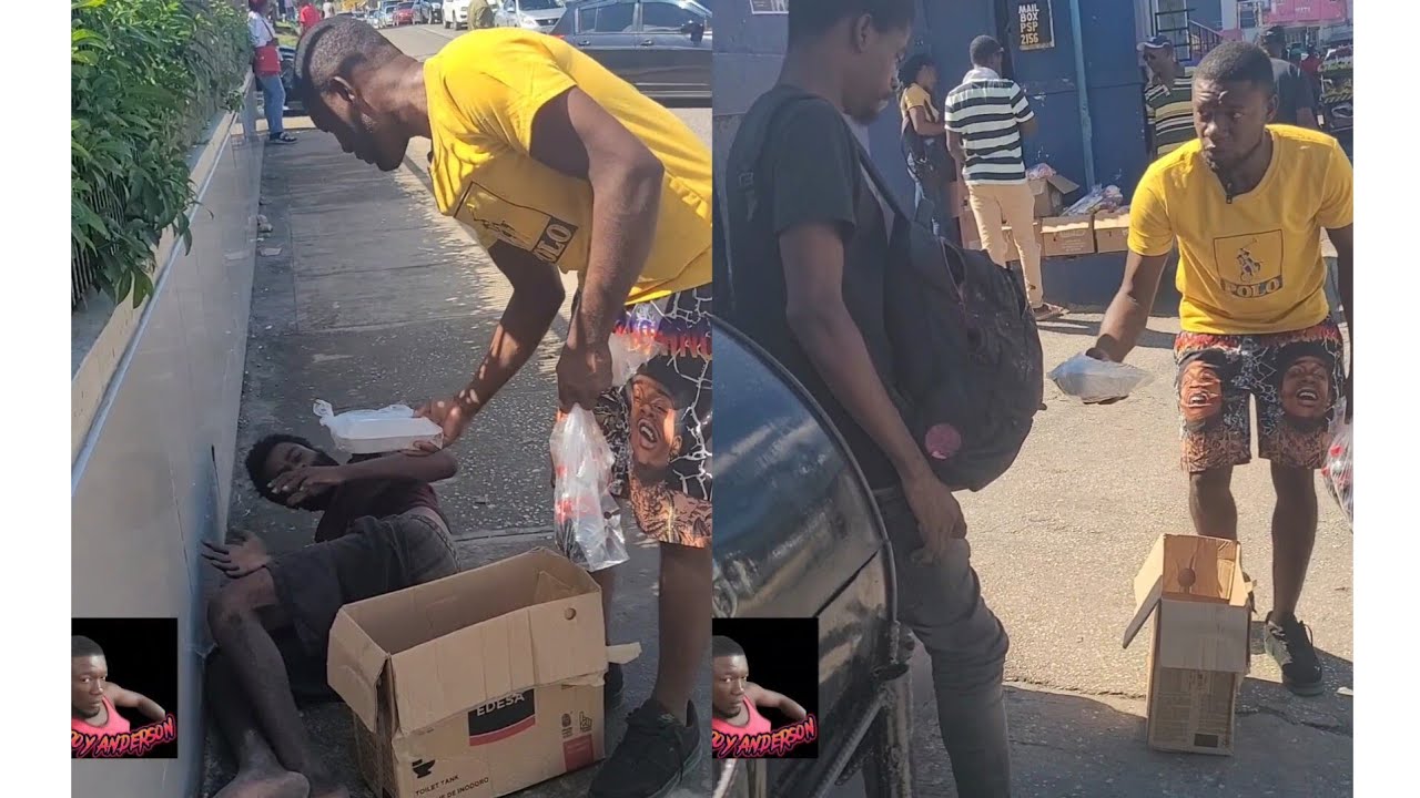 The homeless man overseas make this possible. God bless you, my brother ...