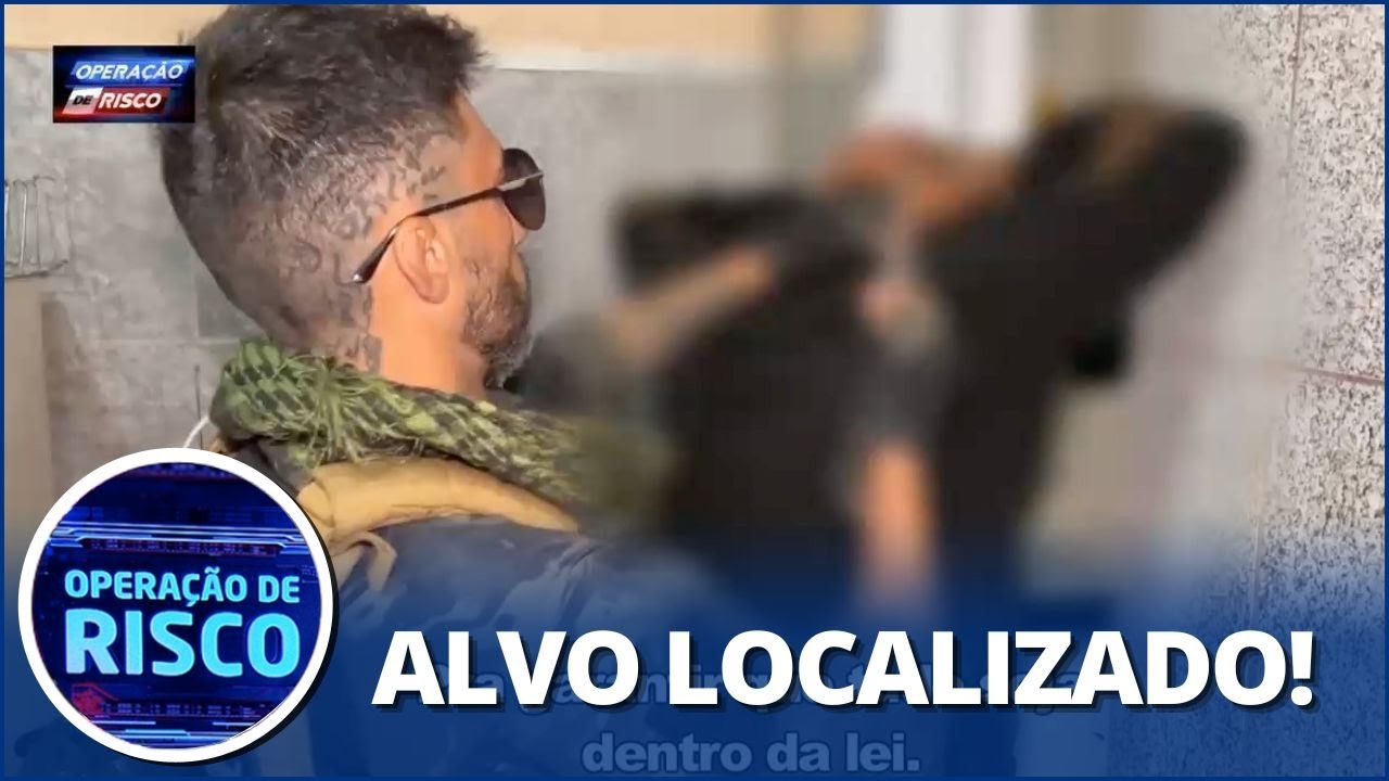 Polícia cumpre mandado de prisão por envolvimento com o tráfico - YouTube