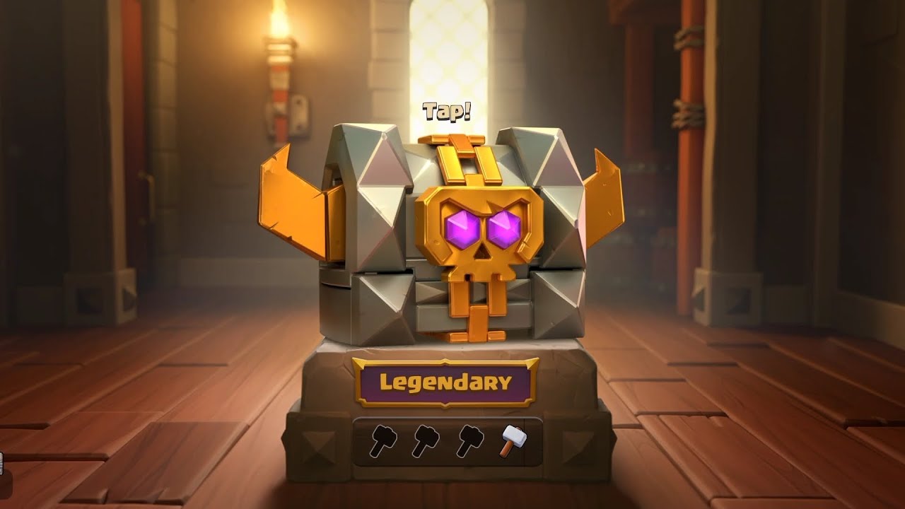 COC - Got Legendary Chest in Gold Rush Event!!! - YouTube