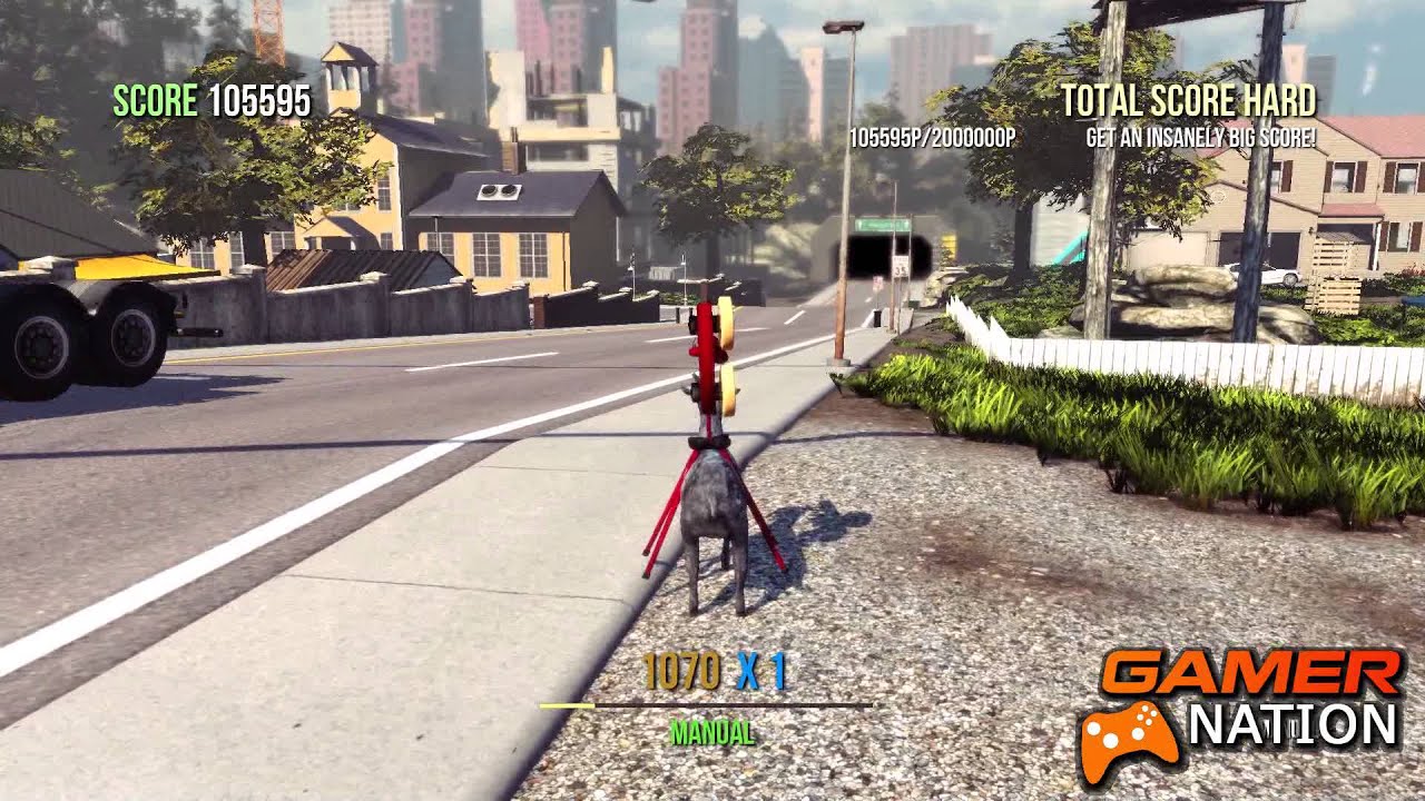 Goat Simulator (Xbox One) - Gameplay Video - YouTube