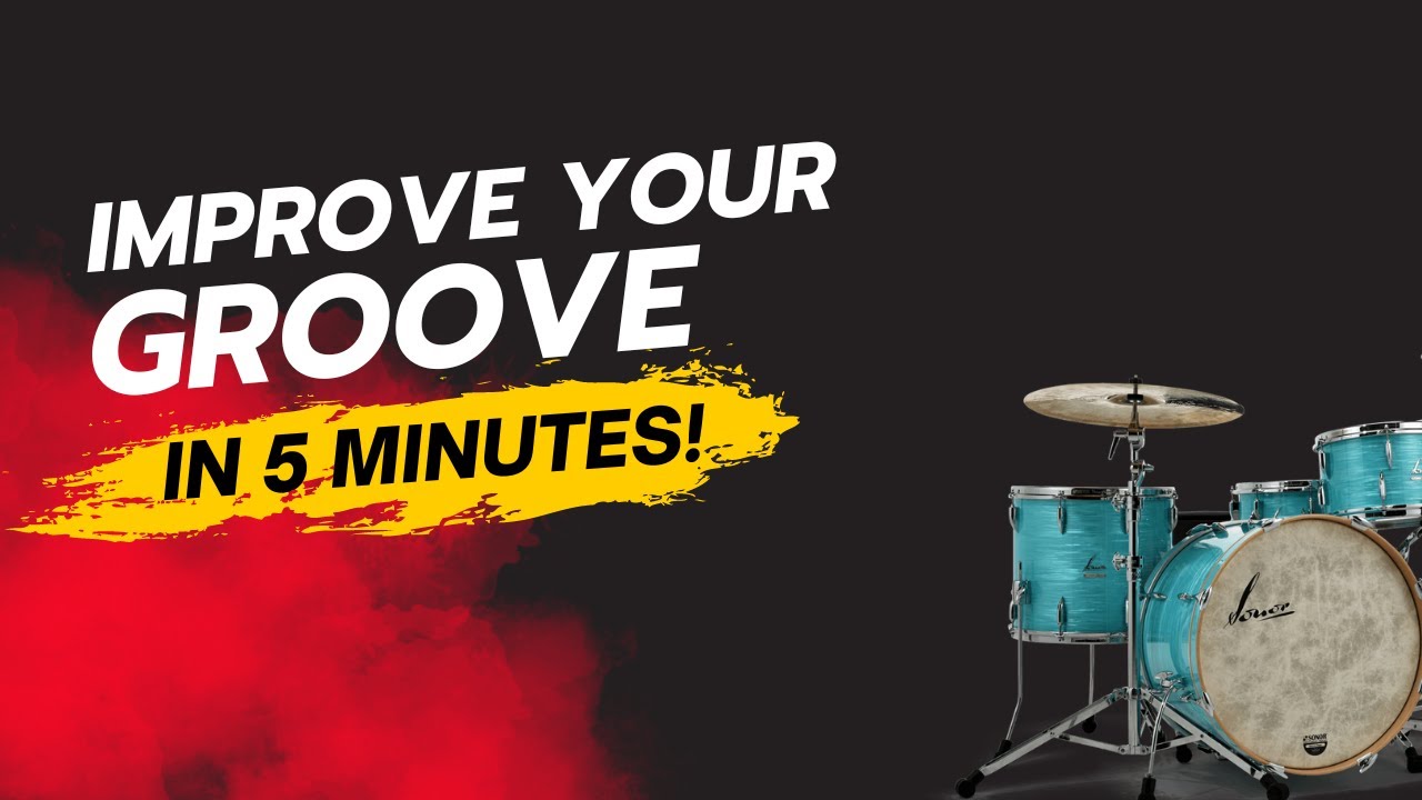 How To IMPROVE Your GROOVE & TIMING In Five Minutes! - Funk Drumming ...