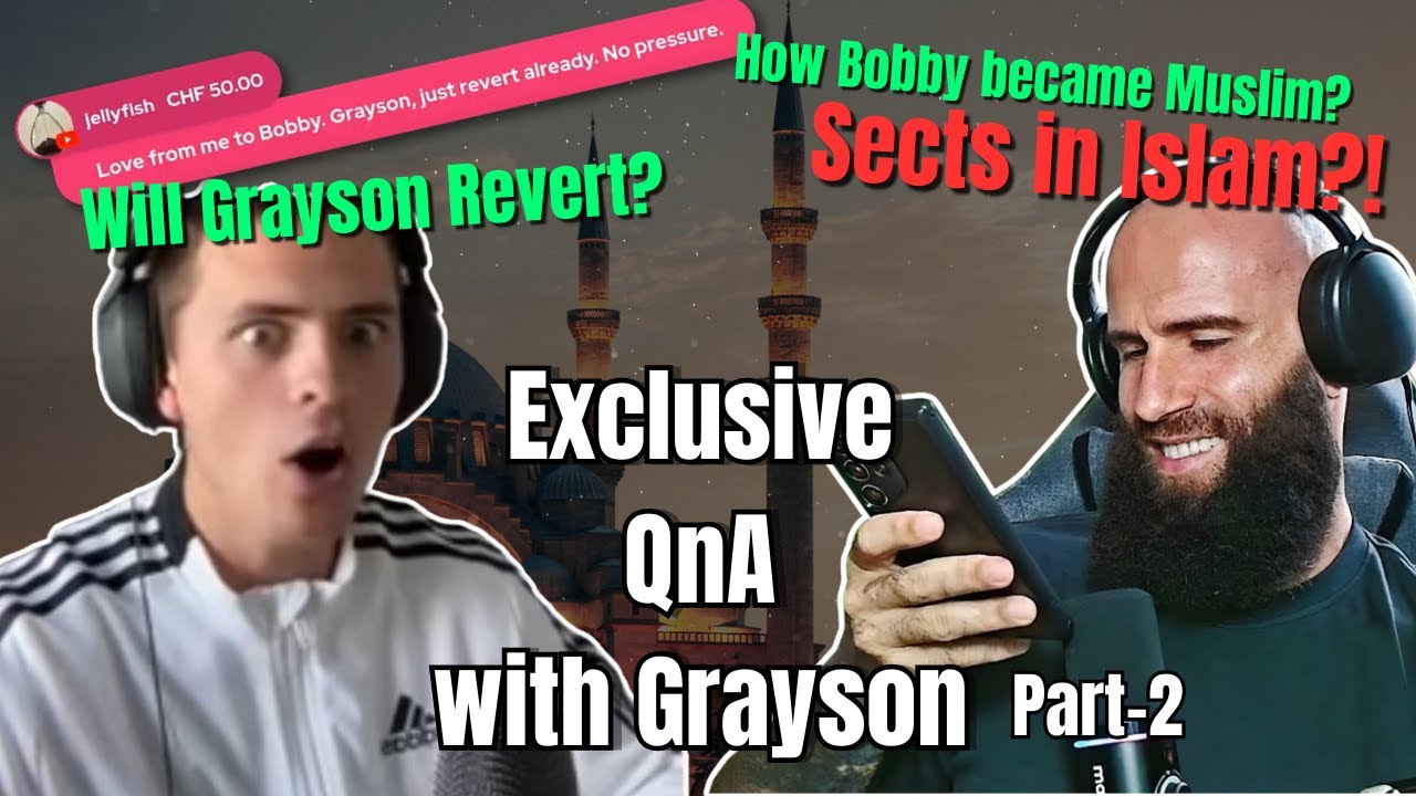 Bobby's Perspective & @graysonbrockk Stream's QnA (Part -2) - YouTube