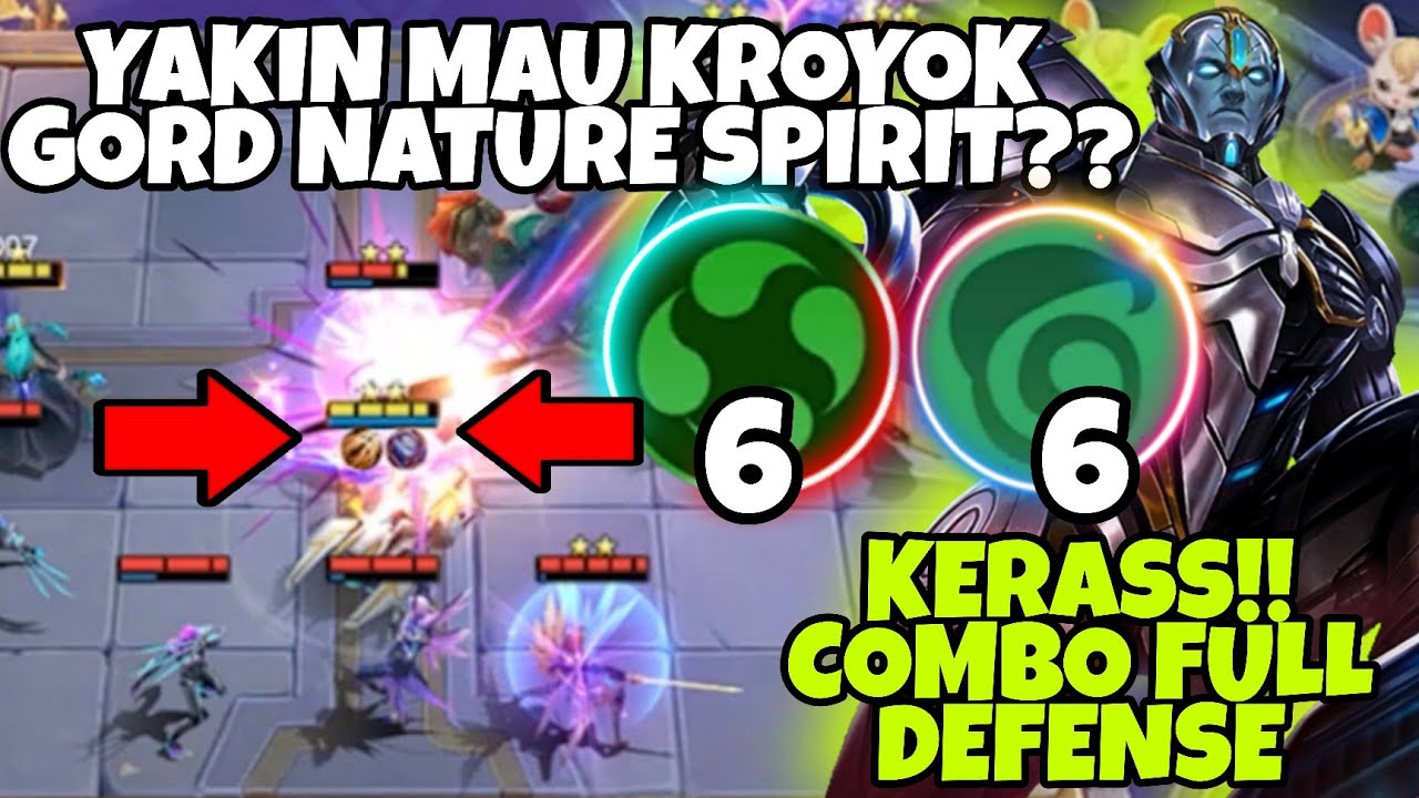 HYPER GORD 6 NATURE SPIRIT 6 ELEMENTALIST UNSTOPPABLE ! MAGIC CHESS ...