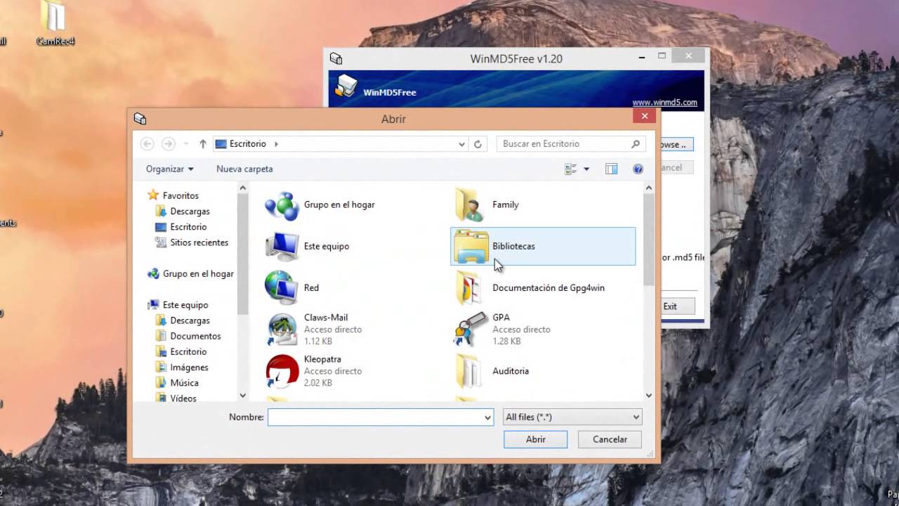 Tutorial como usar gpd4win y winMD5 UTH - YouTube