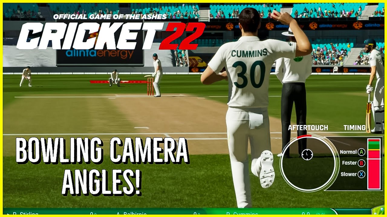 Bowling Camera Angles | Cricket 22 - YouTube