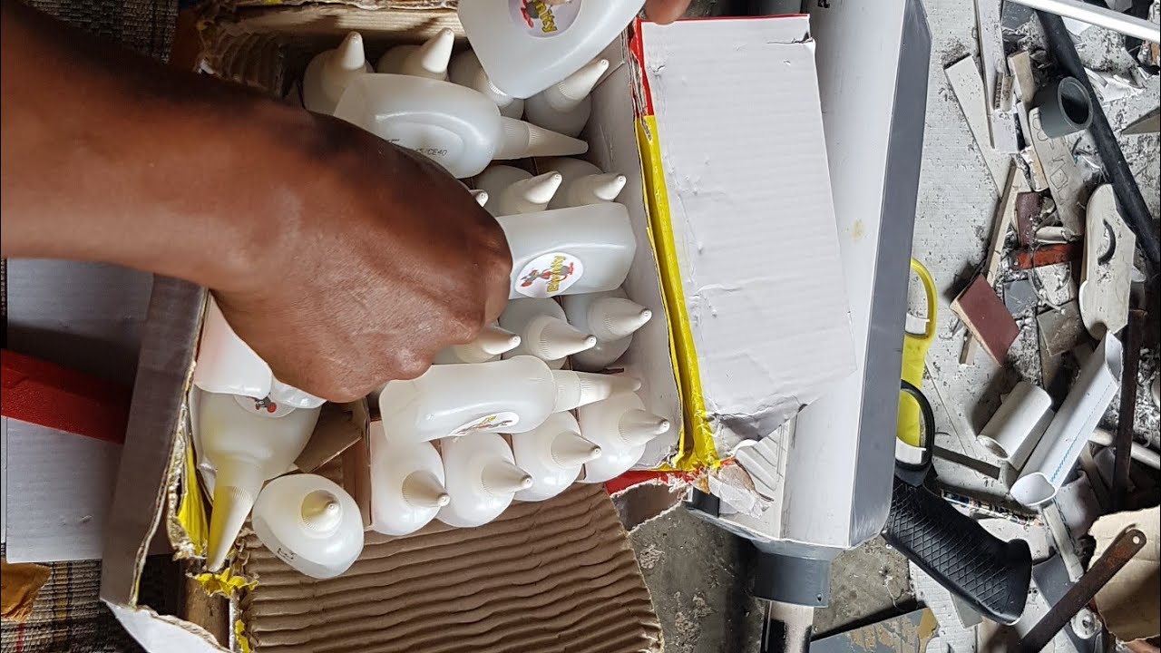 unboxing lem super glue, lem gila eternity jumbo 50g buat senapan pvc ...