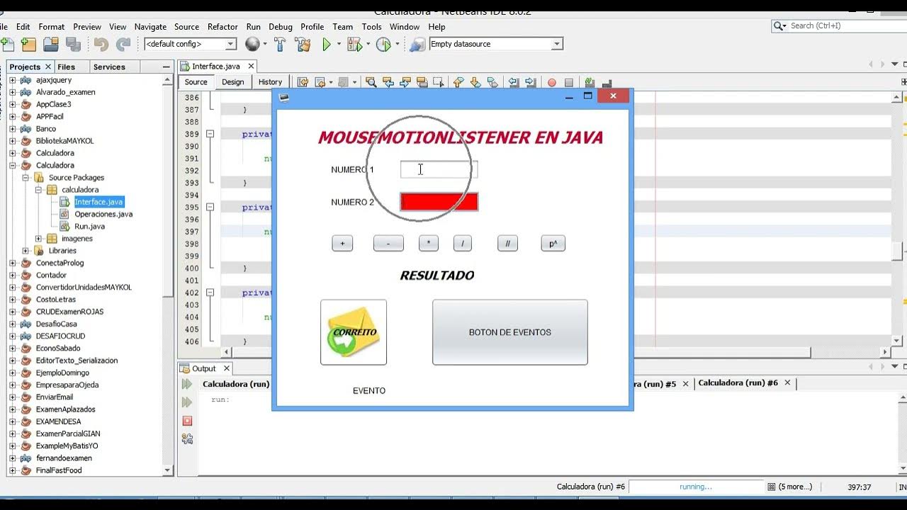 Java Eventos Del Mouse Con Mousemotionlistener Y Focus Youtube