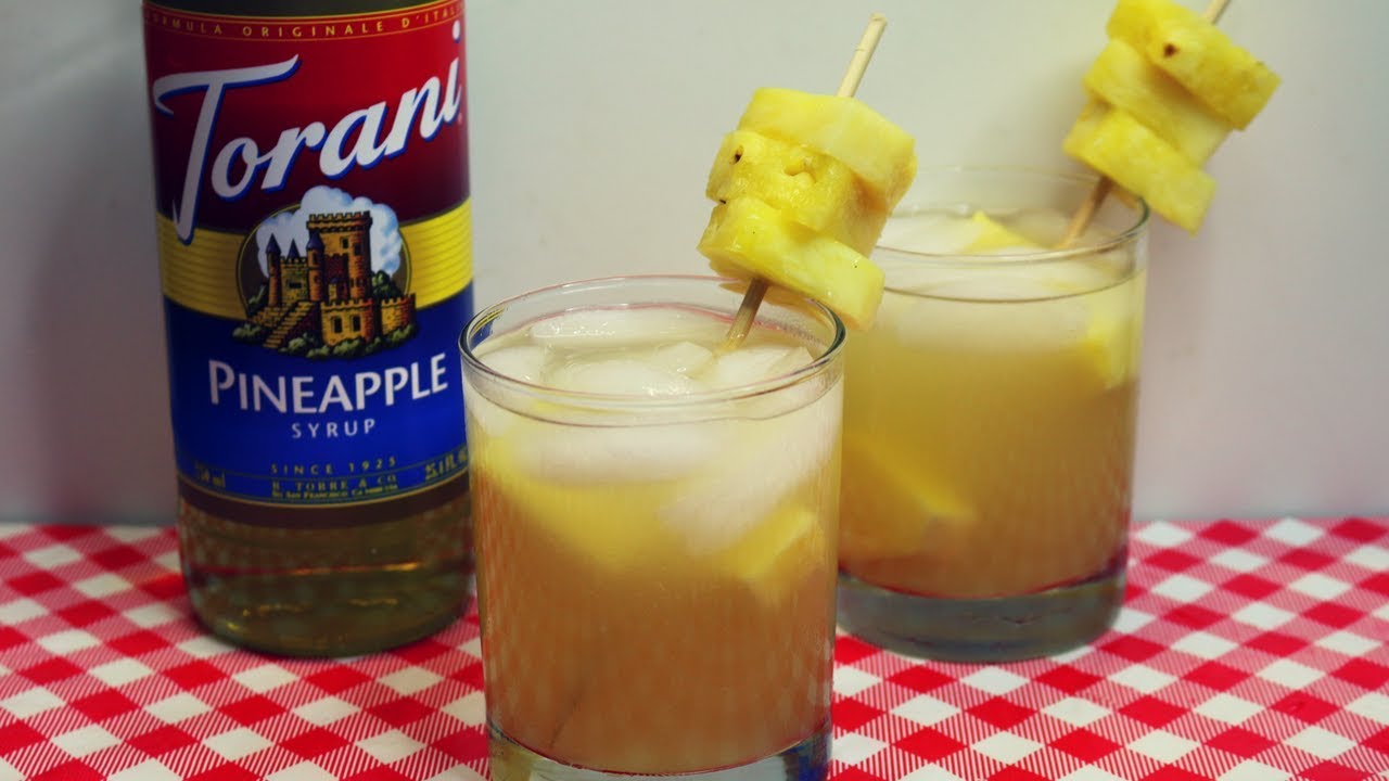 Pineapple Collins Cocktail ~ Torani Friday ~ Noreen's Kitchen - YouTube