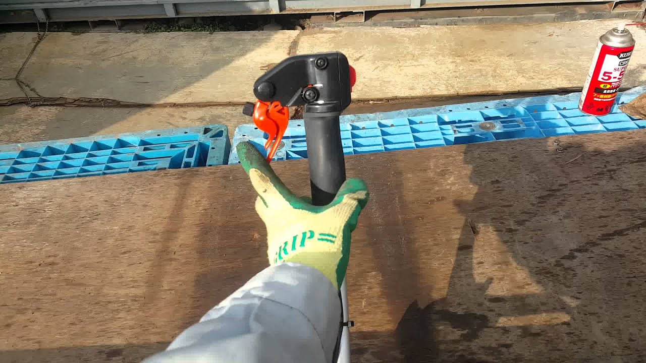 ECHO YAMABIKO 刈払機 Lスタート CT24TE - YouTube