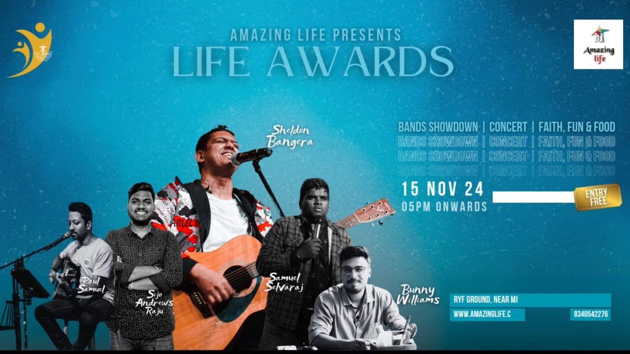 LIFE AWARDS - 2024 | SHELDON BANGERA | ALC BAND | - YouTube