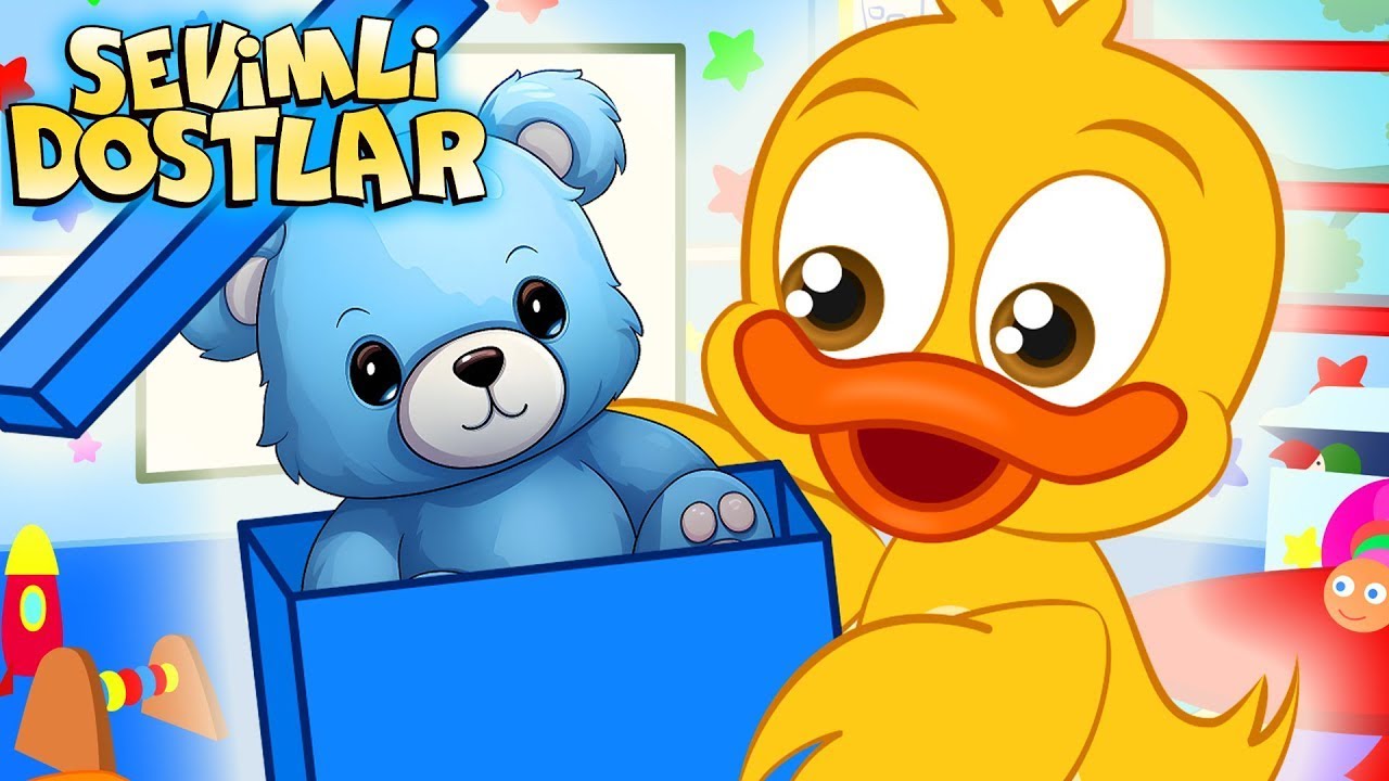 Oyuncaklarla Renkleri Öğreniyorum 🧸| Sevimli Dostlar Bebek Şarkıları ...