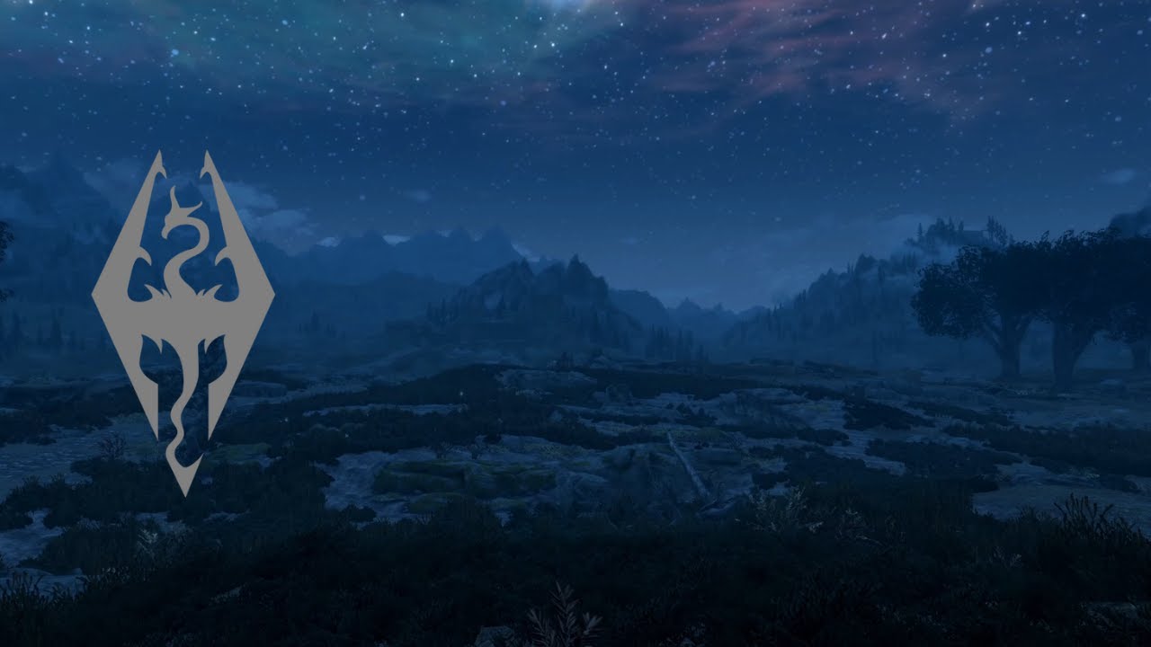 6 Hour Skyrim Night Ambience (Crickets and Wind) - YouTube