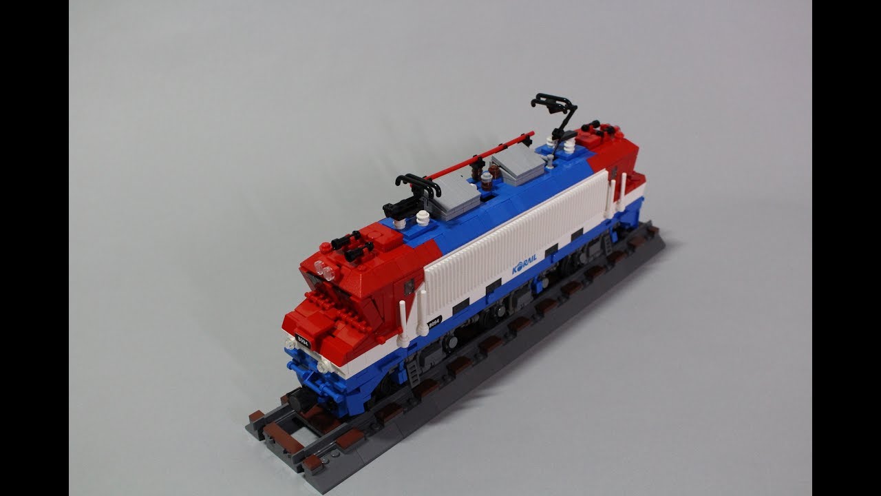 LEGO Custom Train Driving Test (Republic of Korean EL Locomotive SN ...