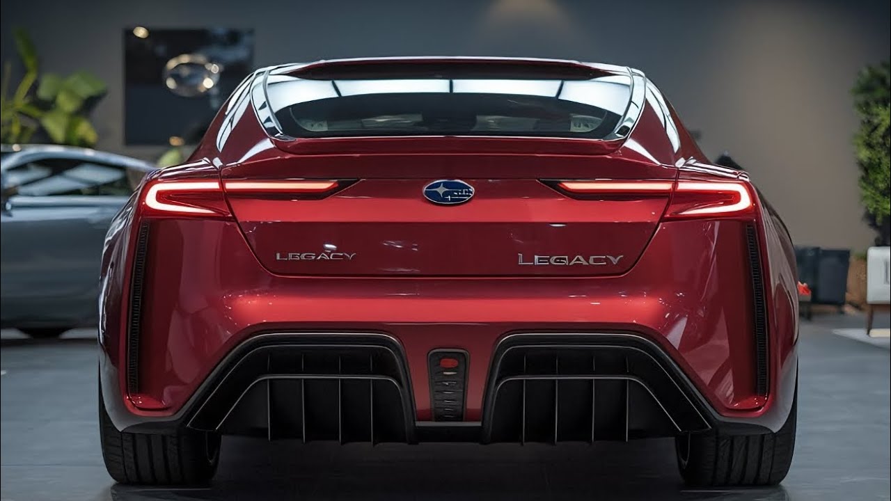First Look at the 2025 Subaru Legacy: Style Meets Safety - YouTube
