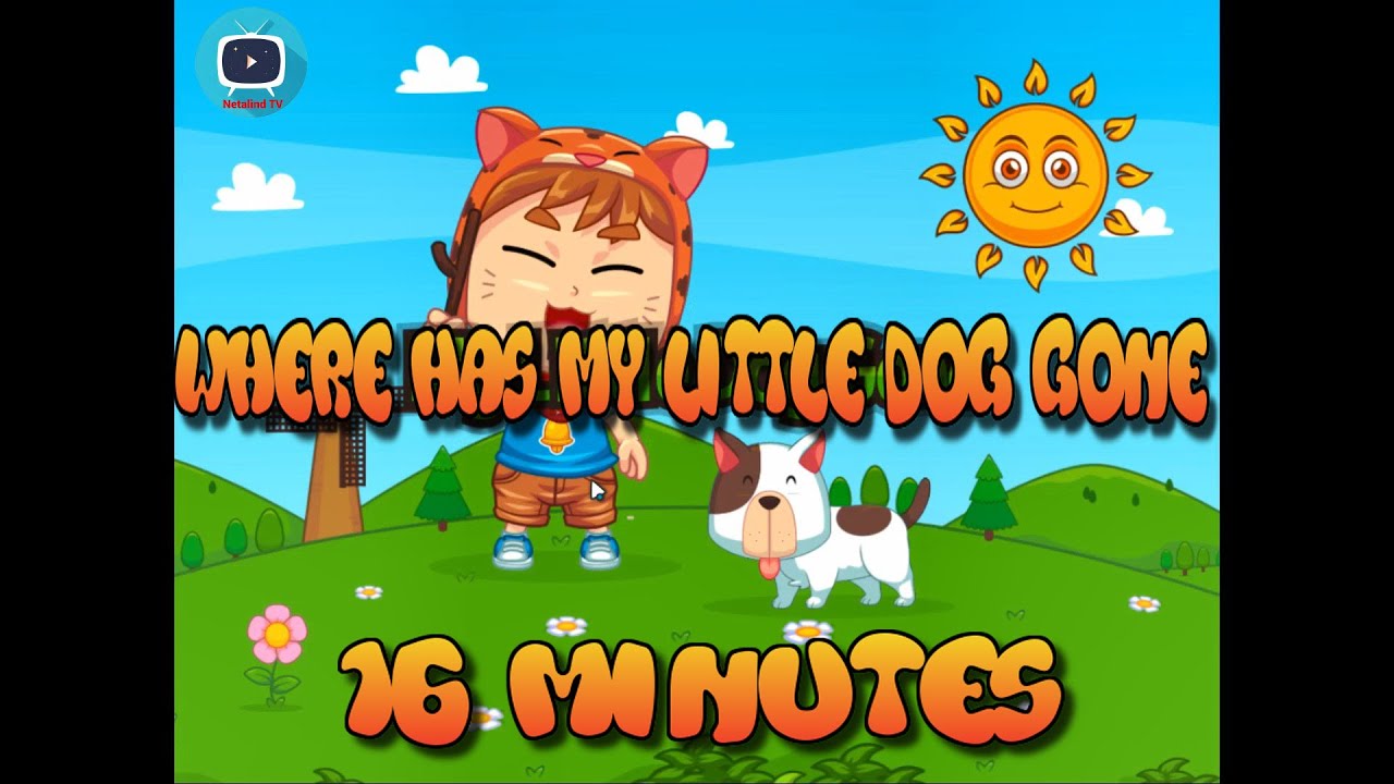 Where Has My Little Dog Gone | Nursery Rhymes & Kids Songs - YouTube