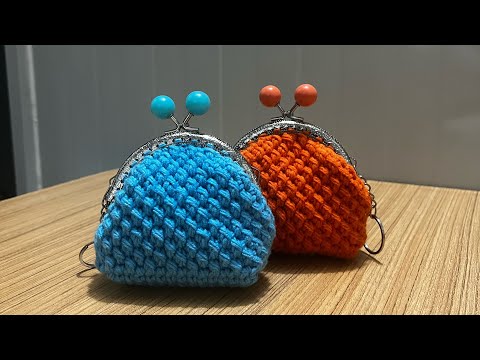 Mini klipsli bozuk para cüzdanı kolay anlatım videosu