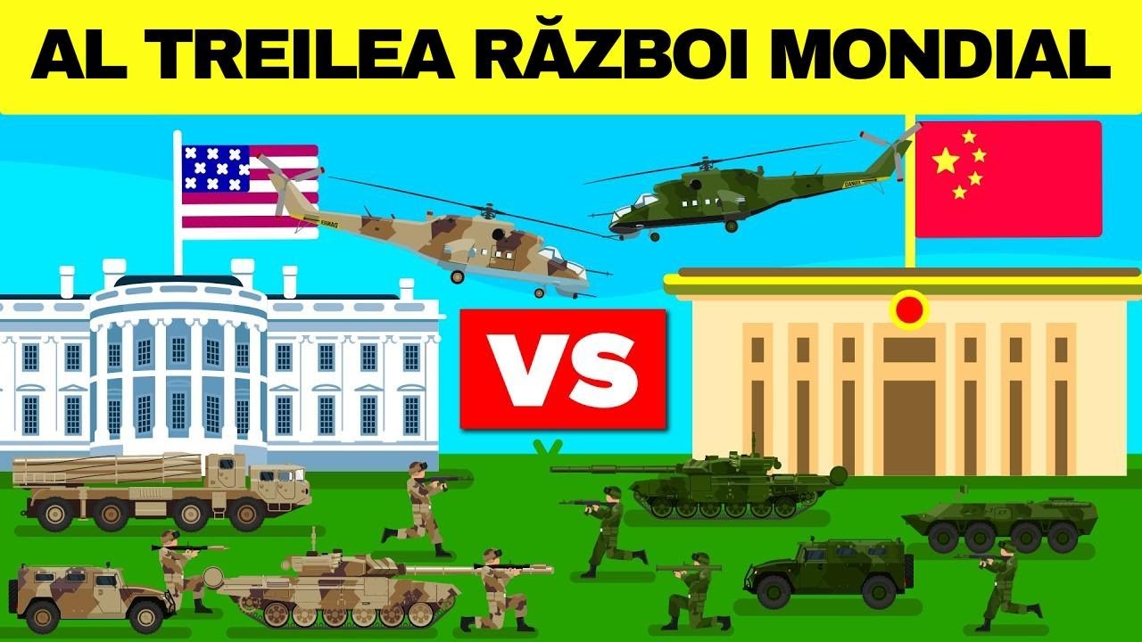 Statele Unite vs China - Cine ar câștiga? Comparație armată 2025 - YouTube