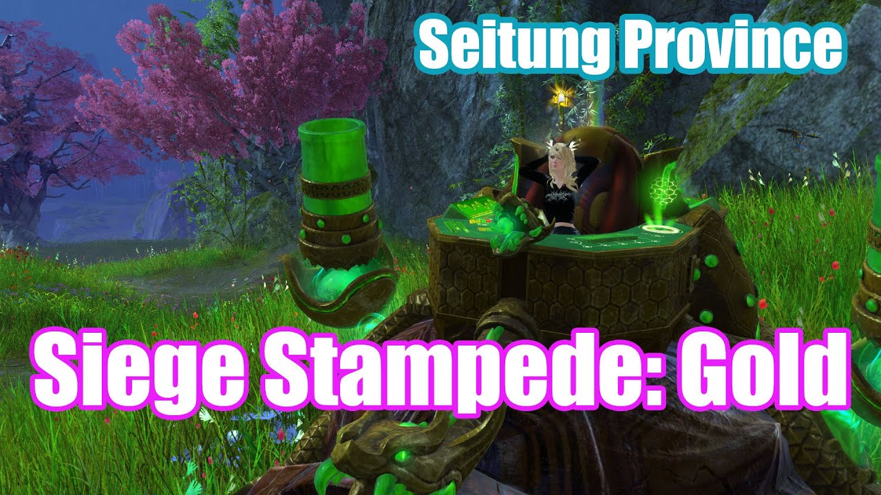 GW2 - Seitung Province Siege Stampede - Adventure Gold Medal - Guild ...