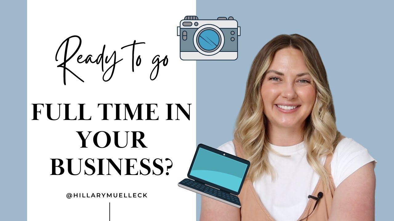 When to Go Full Time with Your Photography Business - YouTube