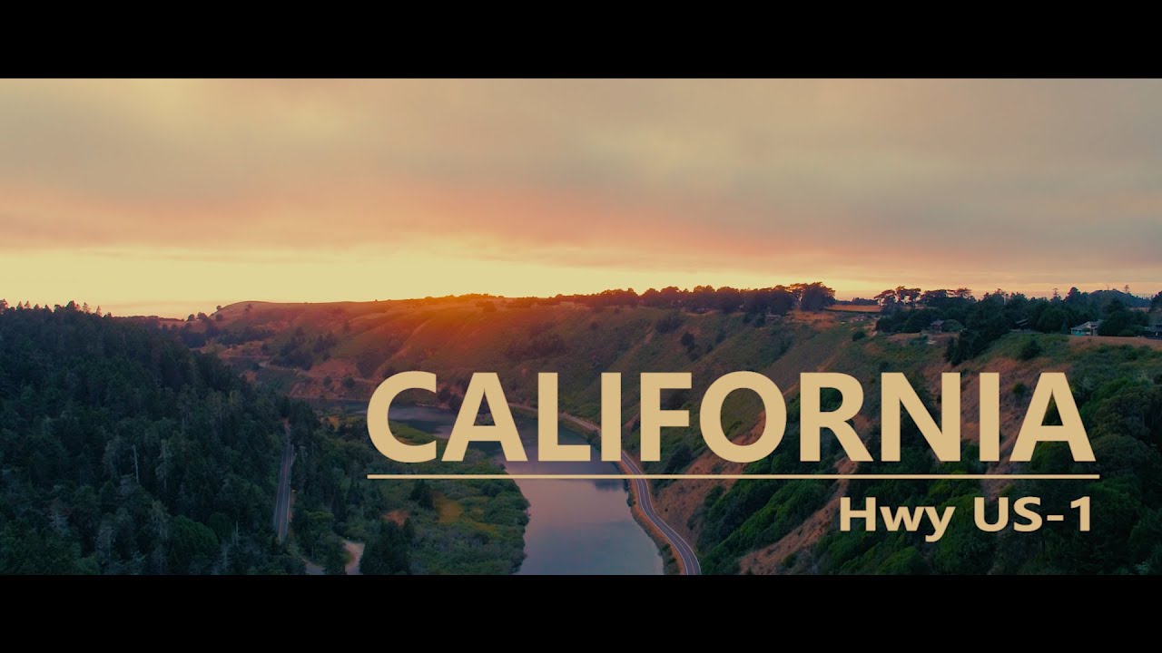 California | Highway 1 | Fort Bragg | Aerial 4K - YouTube