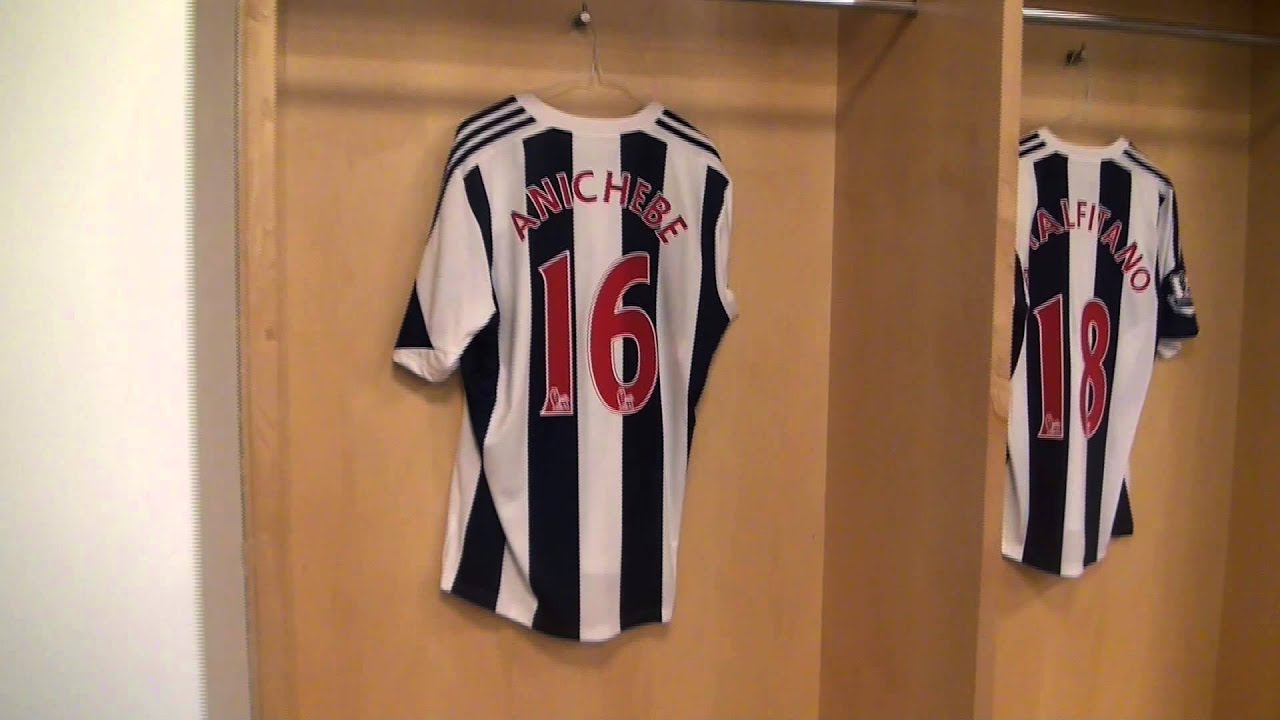 Behind the scenes in the away dressing room at Arsenal's Emirates ...