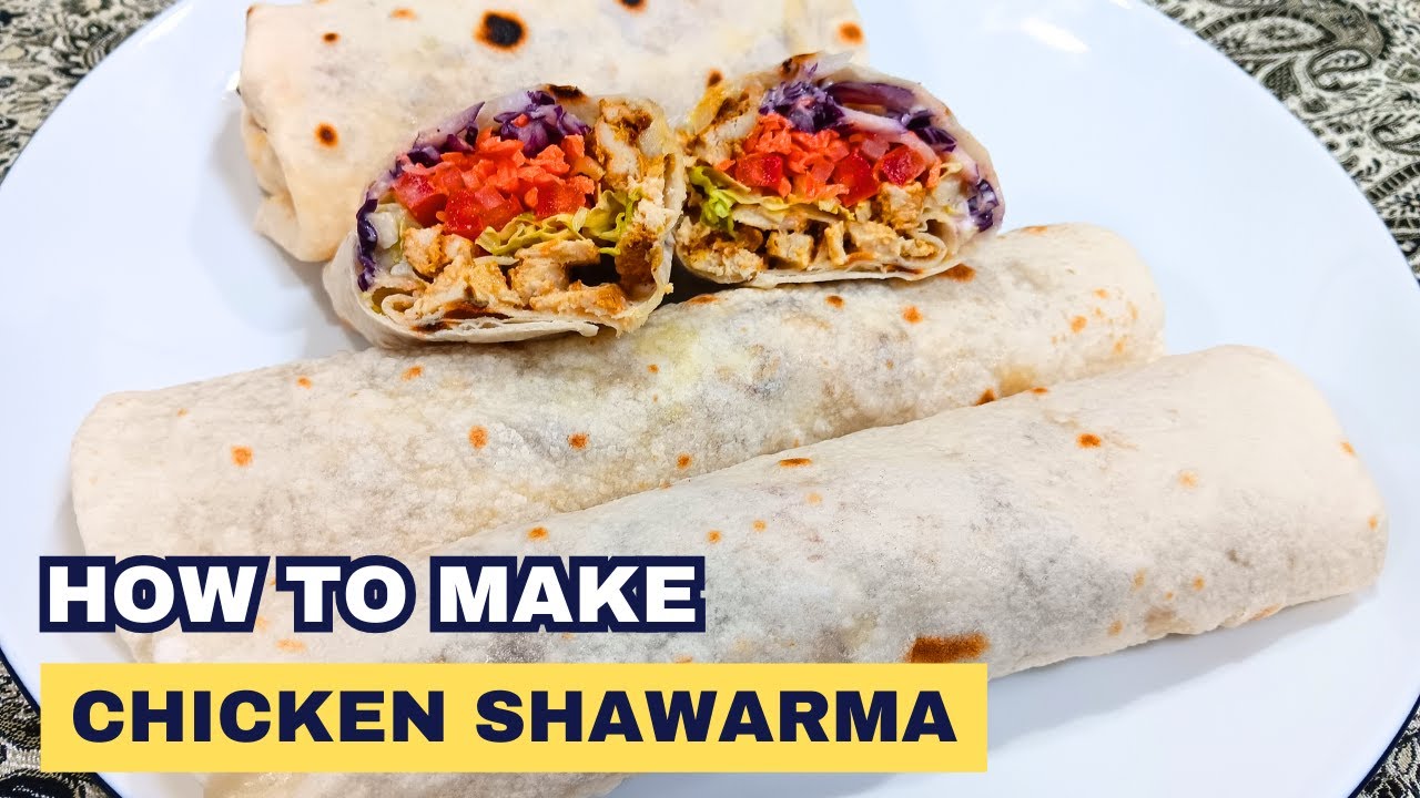 Wonder how to make CHICKEN SHAWARMA with many spices? TRY THIS ...